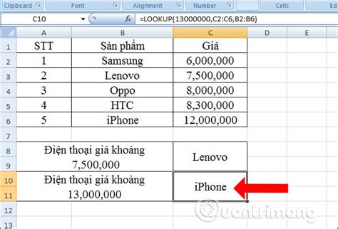 How To Use Lookup Function In Excel