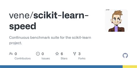 Github Venescikit Learn Speed Continuous Benchmark Suite For The