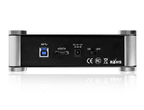 icybox external enclosure for 5 25 inch sata blu ray cd dvd drives 3 5
