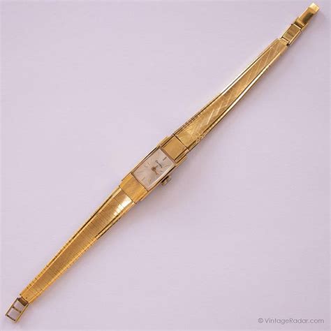Luxury Zentra Gold Plated Ladies Watch Best Vintage German Watches