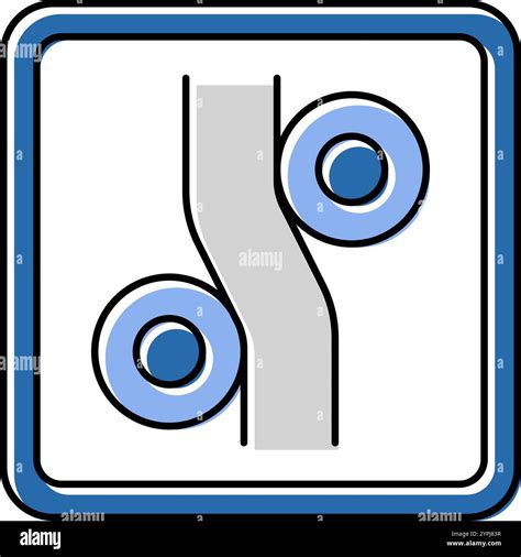 Free Bending Label Product Caution Color Icon Vector Illustration Stock Vector Image And Art Alamy