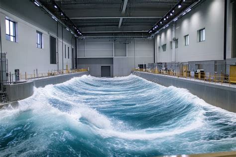 Wave Simulation Facility Demonstrates Powerful Ocean Currents With