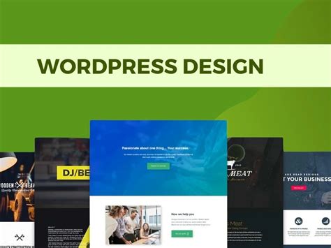 A Wordpress Design Redesign Revamp Customize Website Upwork