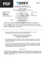 California Temporary Drivers License Pdf