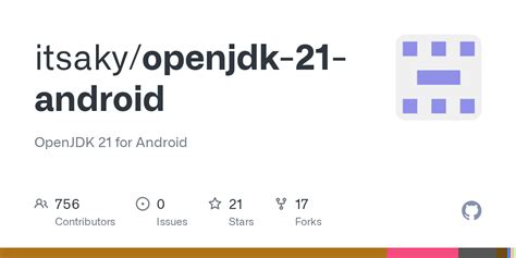 Github Itsaky Openjdk 21 Android Openjdk 21 For Android