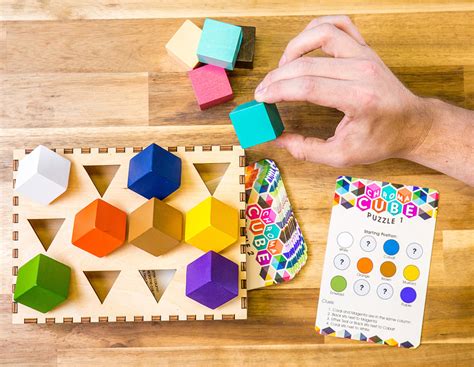 Chroma Cube Puzzle Game The Good Toy Group