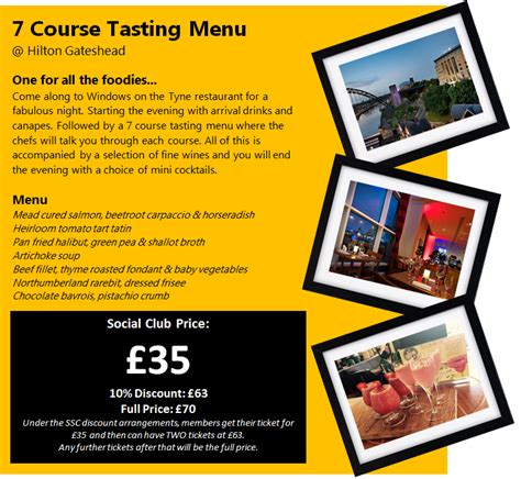 7 Course Tasting Menu