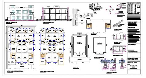 Distribution Layout And Floor Plan Drawing Details Of City Hospital Dwg File