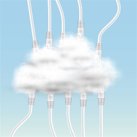 Multiple Connection To Cloud 321916 Vector Art At Vecteezy