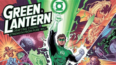 Green Lantern Crafting Cosmic Strength From Pure Will Youtube