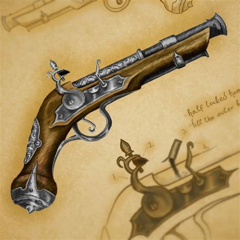 Artstation Flintlock Pistol