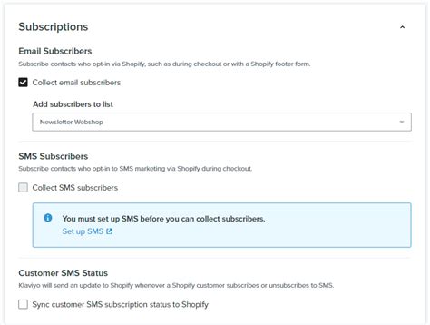 Email Addresses From Shopify Not Going To List In Klaviyo Only