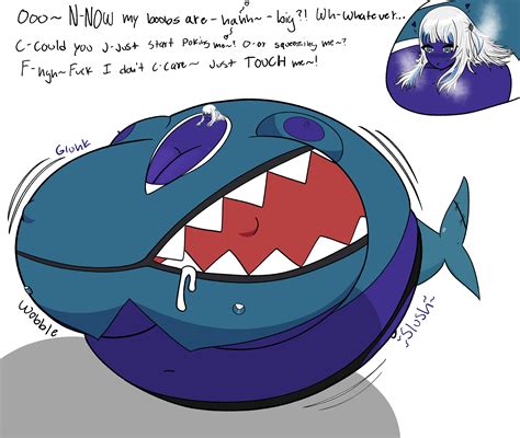 Rule 34 Big Breasts Blueberry Inflation Breasts Cleavage Female Gawr