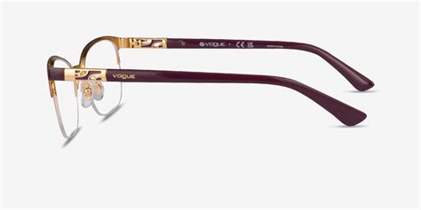 Vogue Eyewear Vo4067 Cat Eye Violet Frame Glasses For Women