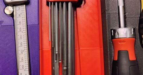 Gridfinity Allen Hex Key Storage By Hovdis Download Free Stl Model