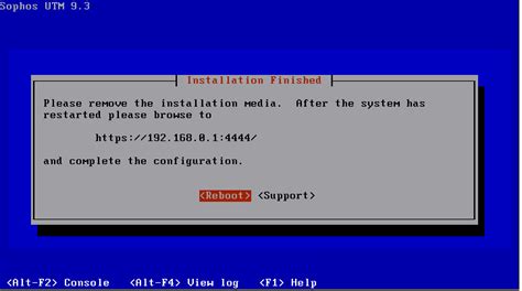 Sophos UTM Install HW Appliances From USB Stick Martinsblog Dk
