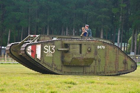 Ww1 Tanks Rising From The Mud
