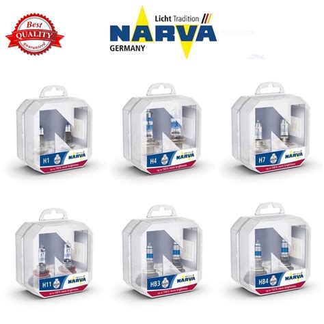 Narva Range Power 150 Halogen Headlight Bulb H1h4h7h11hb39005