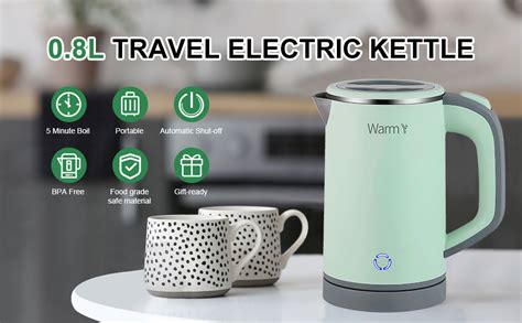 08l Small Electric Kettle Stainless Steel600w Low Power