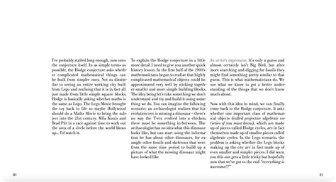 It Magazine Hodge Conjecture Tom Rocks Maths