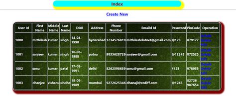 Manual Crud Operation In Mvc Using Adonet