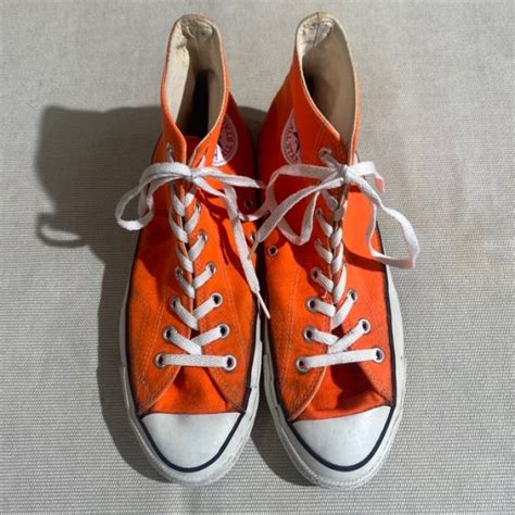 80s Converse All Star Hi With Reinforced Side Stitches Made In Usa