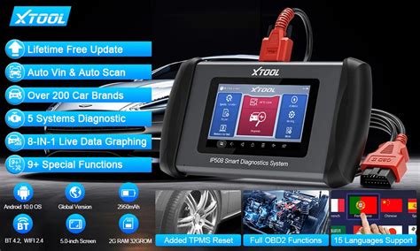 xtool inplus ip508 check engine codereader auto diagnostic tool xtool