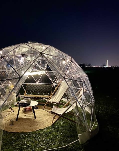 Intimate Igloo Pop Up Dining And Party Bubbles Dc Blazers And