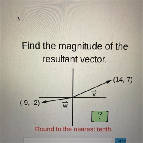 What Is The Magnitude Of The Resultant Vector 13 Miles Design Talk