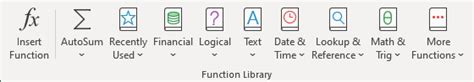 How To Insert Functions Into Formulas Microsoft Excel 365