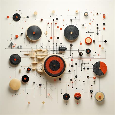 Premium Vector Geometric Vector Map Elements On White Background Styli