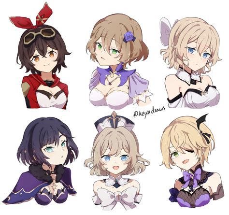 Genshin Impact Hairstyles Lawrenceabeerah