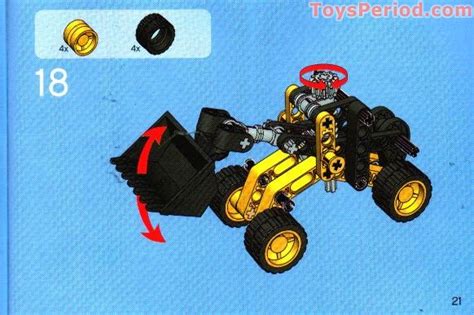 Lego 8418 Mini Loader Instructions And Parts List