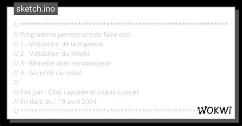 Securité Robot Wokwi Esp32 Stm32 Arduino Simulator