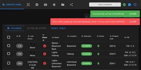 Removing Failed Nodes Does Not Always Remove The Node From The UI Issue Zwave Js Zwave