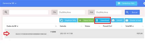Como Baixar O Arquivo Xml E A Danfe Da Nf E Contentsys