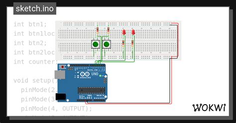 โค้ดกดสวิช Wokwi Esp32 Stm32 Arduino Simulator โค้ดกดสวิช Wokwi Esp32 Stm32 Arduino Simulator