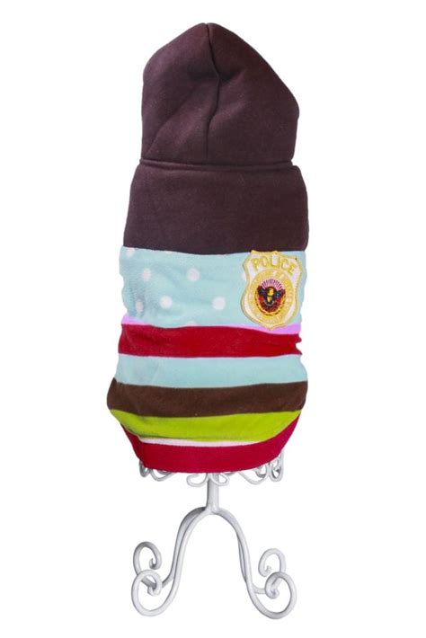 Hoody Pet Jumper Brown