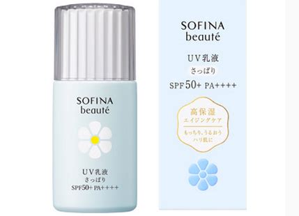 清爽不搓泥 Sofina苏菲娜芯美颜日间倍护防护乳（蓝蕾丝）分析真魅博客