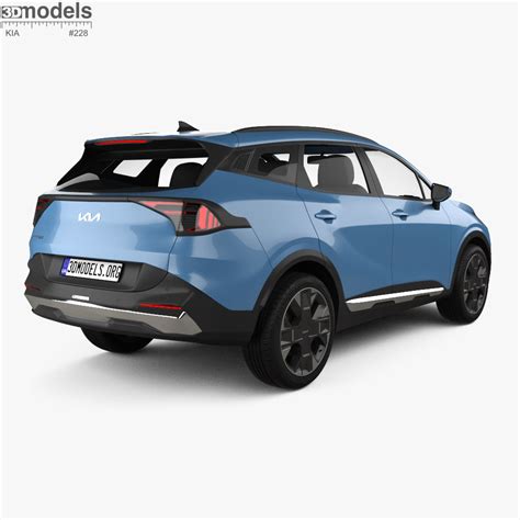 Kia Sportage Nq5 Hev 2025 3d 모델 다운로드 Crossover Suv On