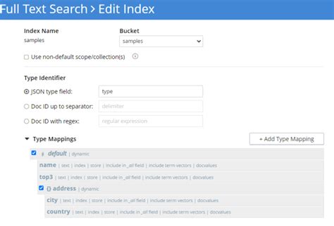 Data Structures And Full Text Search Indexing In Couchbase
