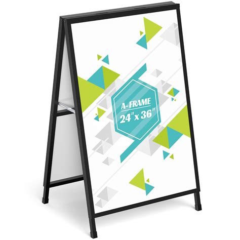 Czmiyrpy Sandwich Board Signs 24x36 Inches A Frame Sidewalk Sign