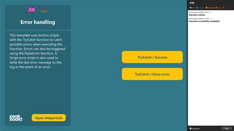 Script Example For Handling Script Errors