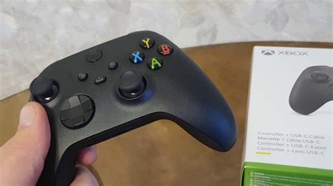 Распаковка геймпада XBOX SERIES X\S+подключение к ПК - YouTube