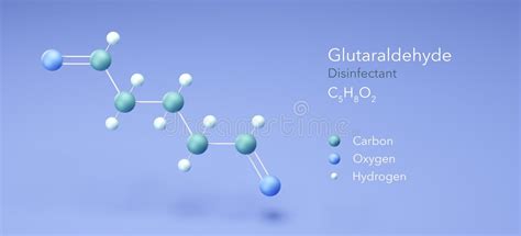 Glutaraldehyde Molecule Stock Illustrations 26 Glutaraldehyde Molecule Stock Illustrations