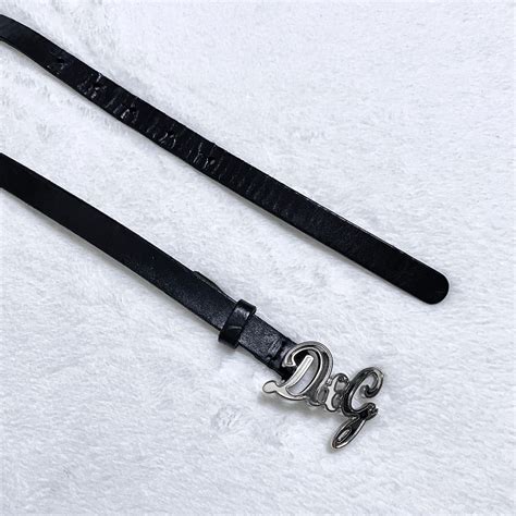 Dandg 돌체앤가바나 2000s 로고 버클 슬림 벨트 후루츠패밀리