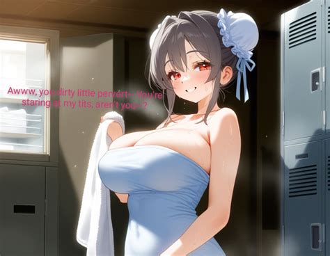 Rule 34 1girls Ai Generated Big Breasts Blossomtea Breasts Bun