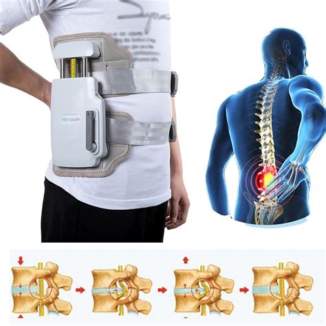 Professional Lumbar Traction Device For Herniated Disc Relief Spinal Decompression Machine For