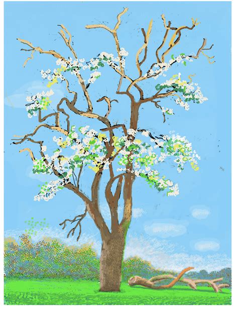 David Hockney Lights Up London With New Work Created On An Apple Ipad