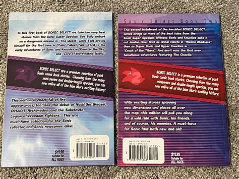 Sonic Select 1 And 2 Archie Comics 4712579246